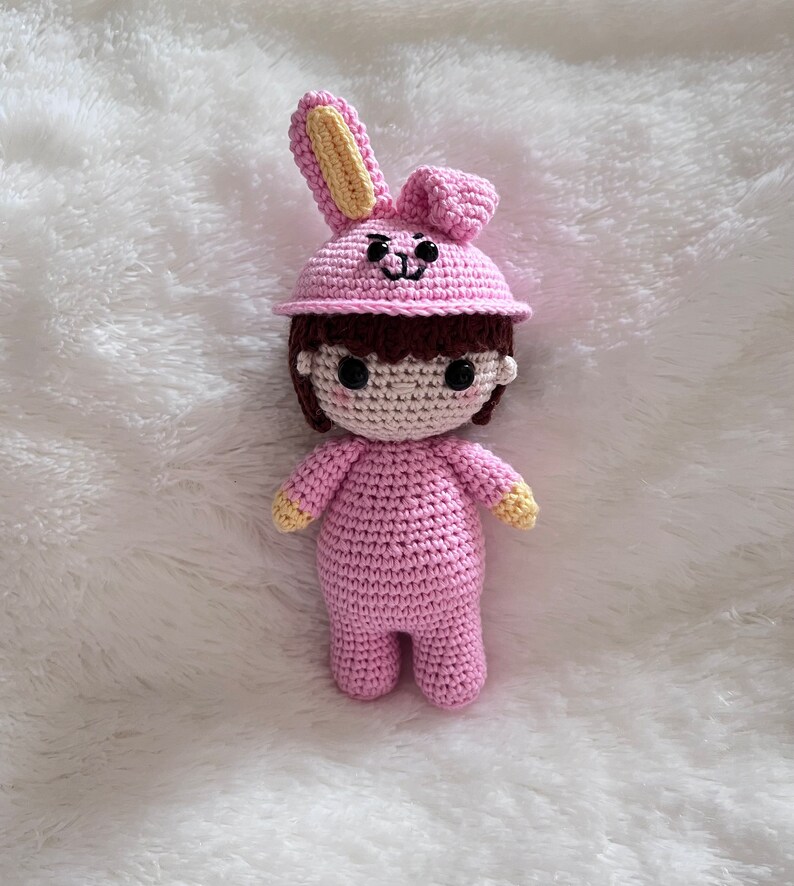 Crochet Pattern Amigurumi : Kpop Doll BTS Army Pattern PDF Crochet Doll ...