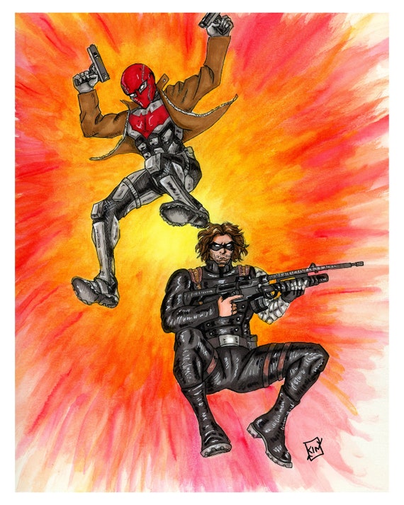 Red Hood Vs Winter Soldier
