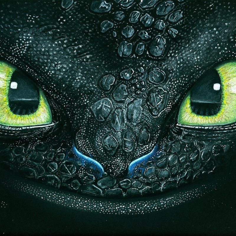 Toothless Eyes - Etsy