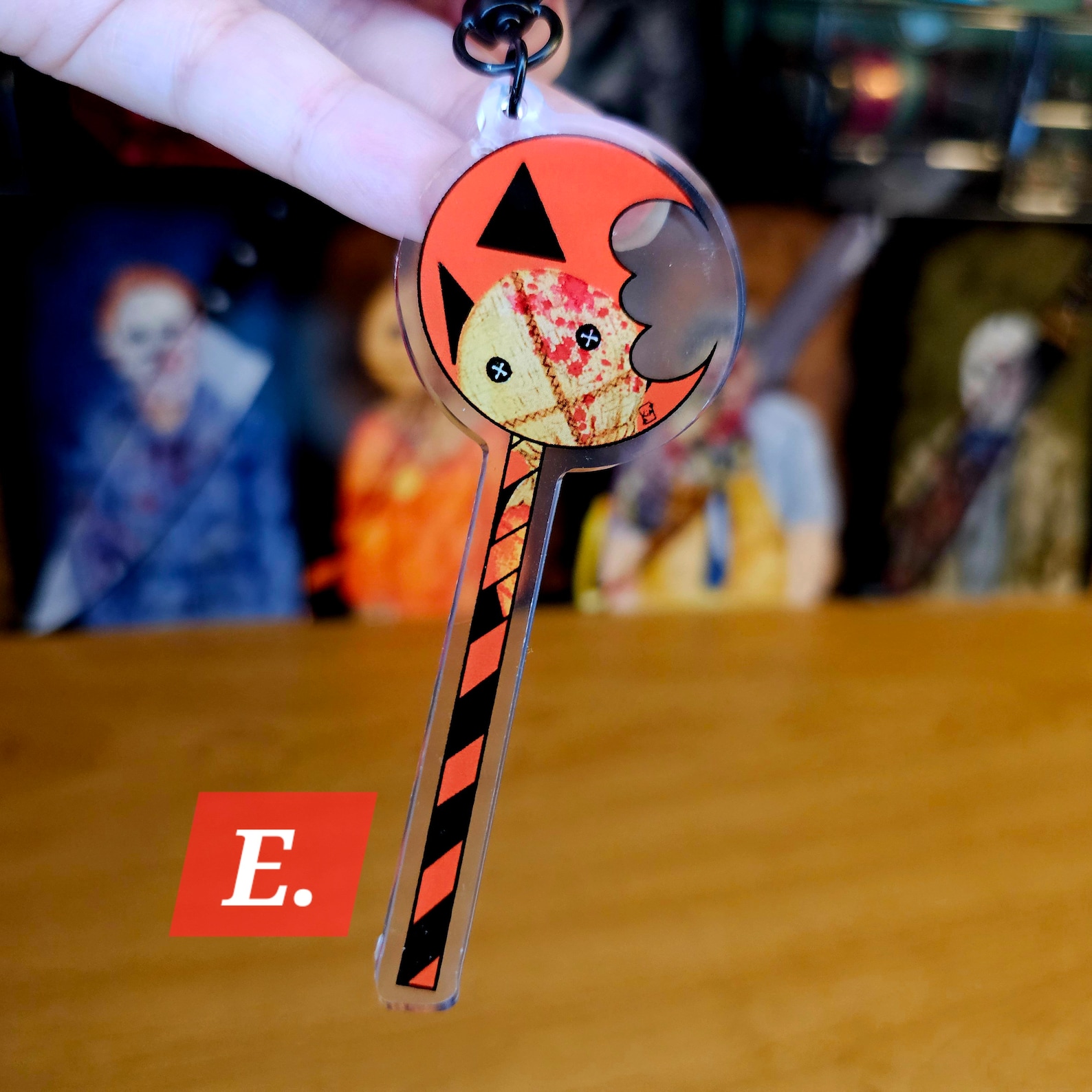 Horror Characters Weapons Keychains - Etsy