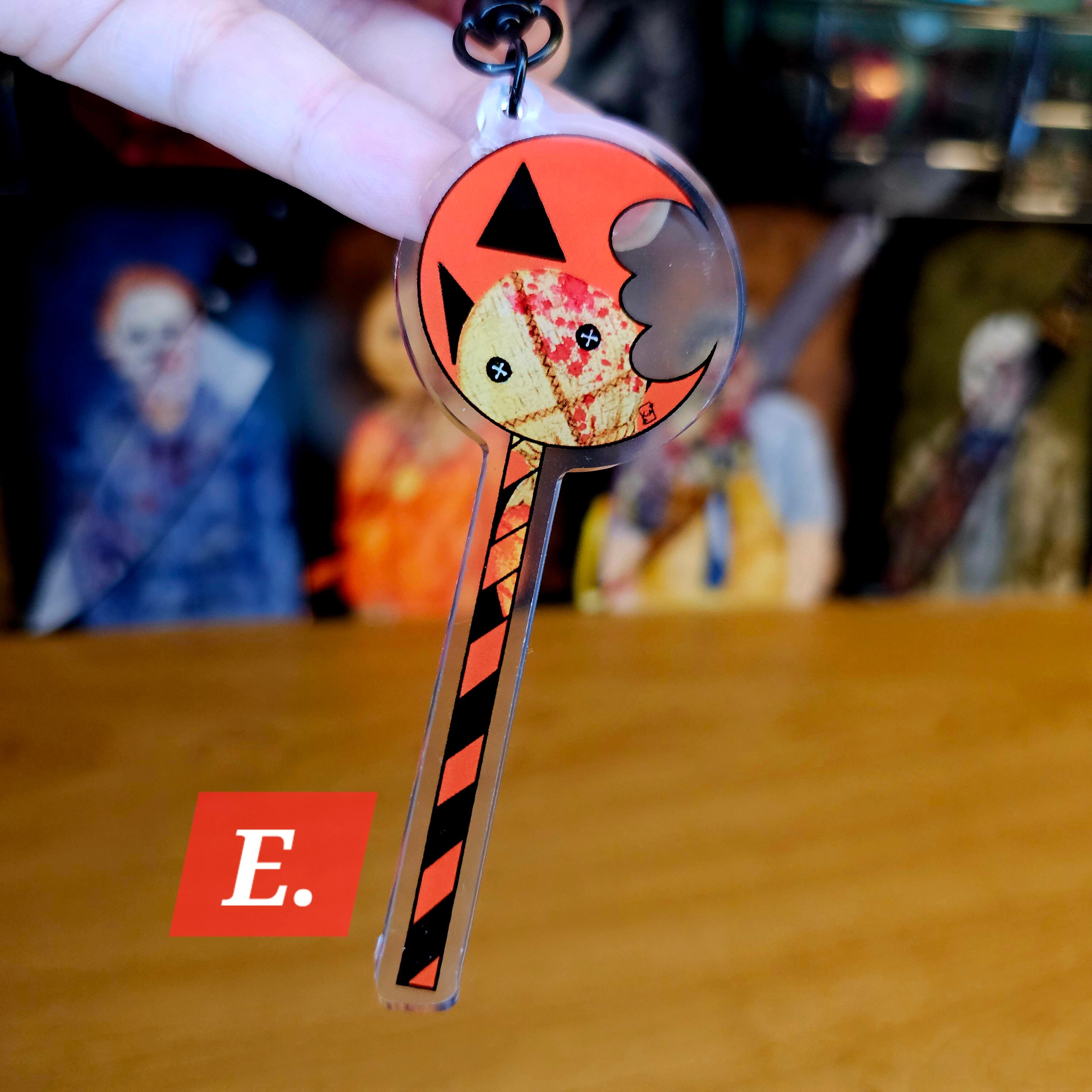 Horror Characters Weapons Keychains - Etsy