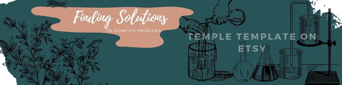 Natural Science Linkedin Banner - Etsy