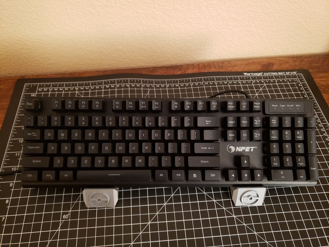 Keyboard Stand Keyboard 3d Printed Pc Desktop Gaming - Etsy