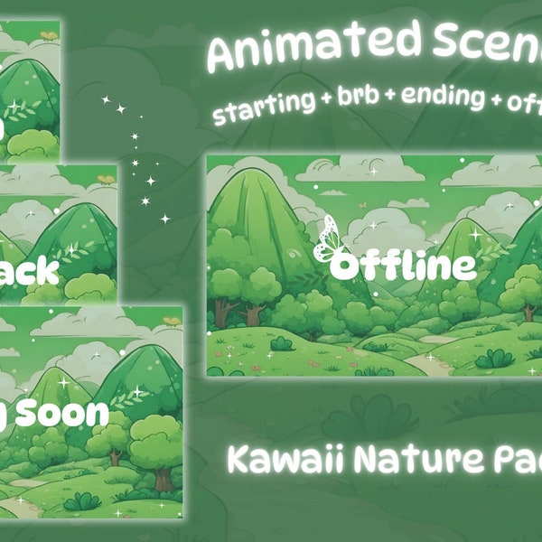 Forest Scenes Stream - Etsy