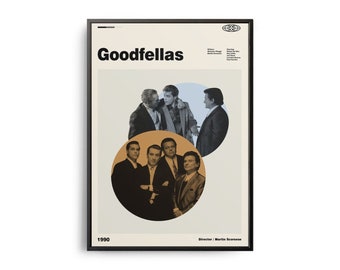 Goodfellas Minimalist Movie Poster - Etsy
