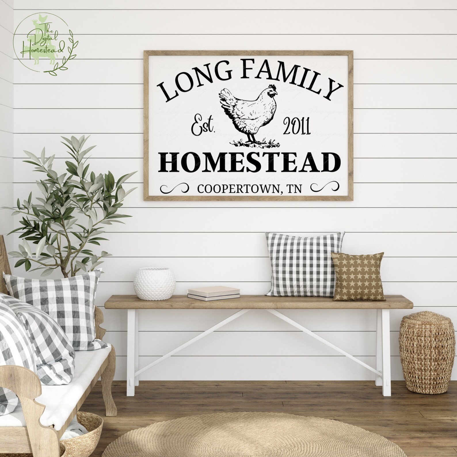 Pre-made Homestead Logo Homestead Sign Svg Homestead Logo | Etsy