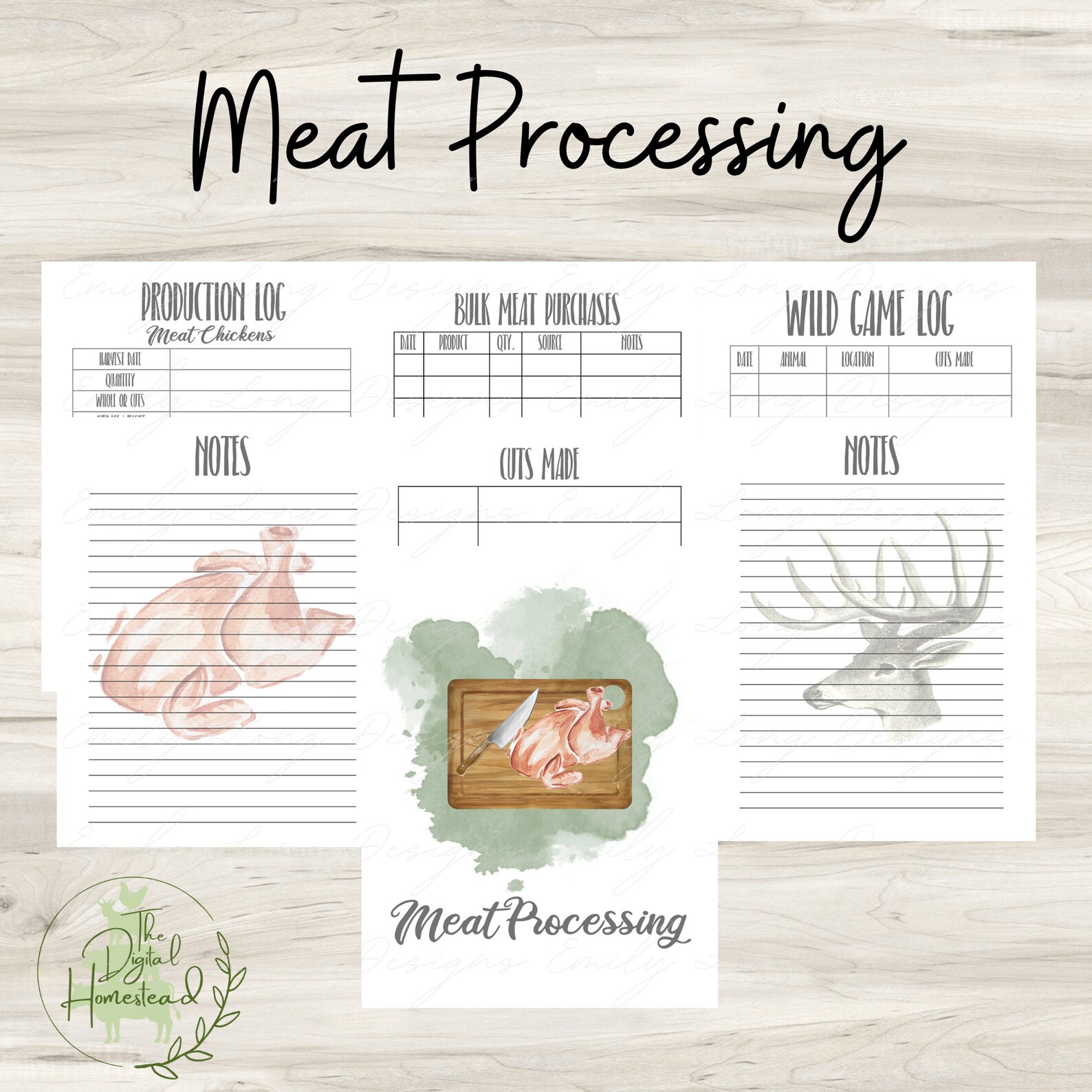Printable Homestead Planner Printable Garden Planner A5 Garden Journal ...