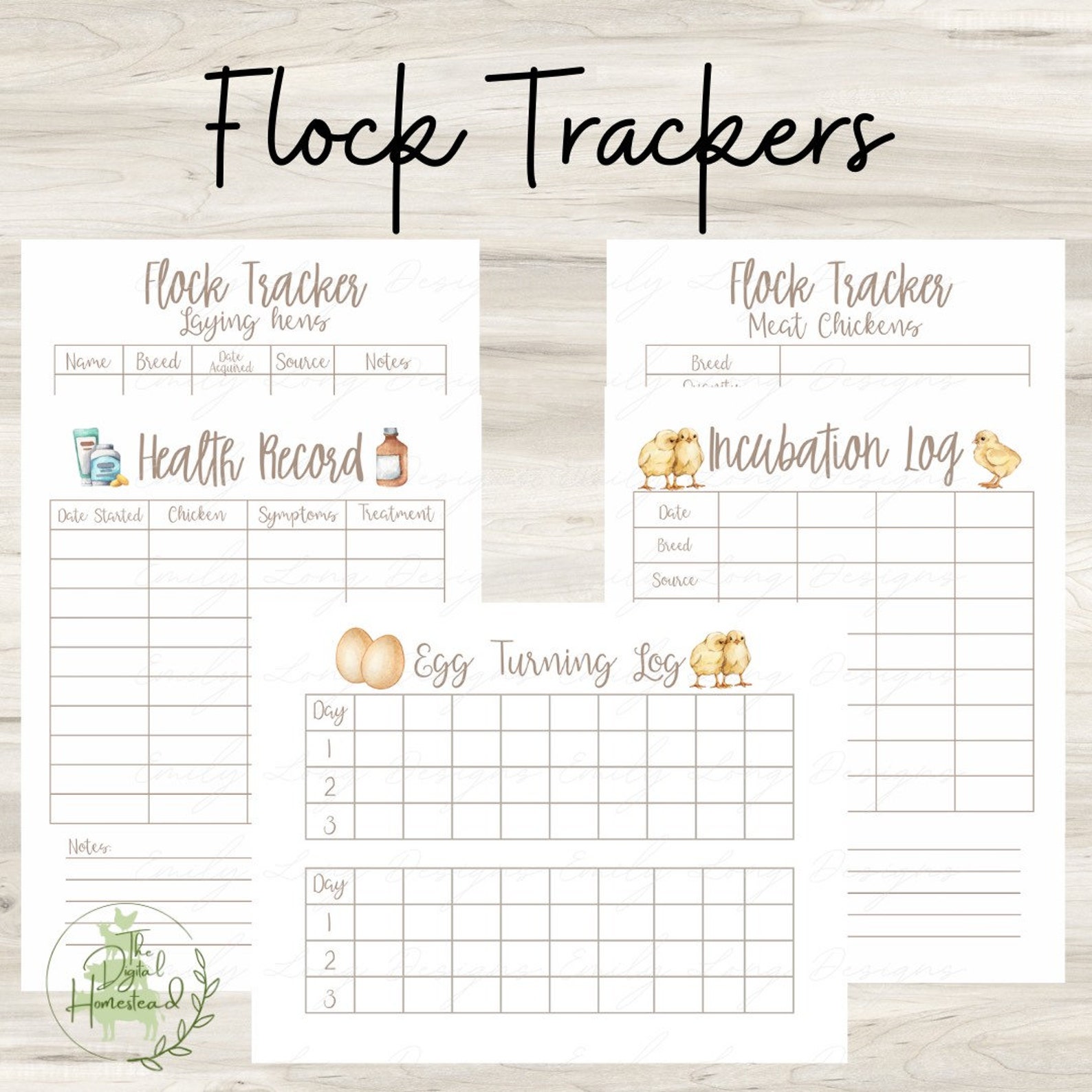 Backyard Chicken Journal | Printable Chicken Record Keeping Journal ...