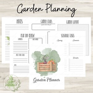 Printable Homestead Planner Printable Garden Planner A5 Garden Journal ...