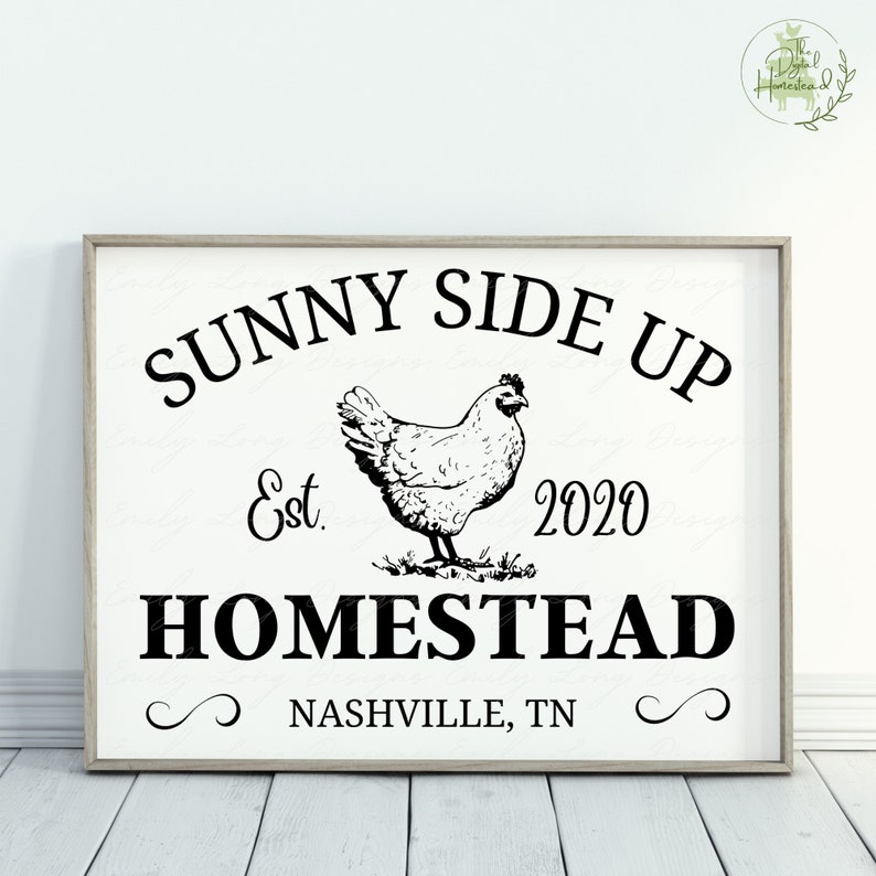 Pre-made Homestead Logo | Homestead Sign Svg | Homestead Logo for Sign ...