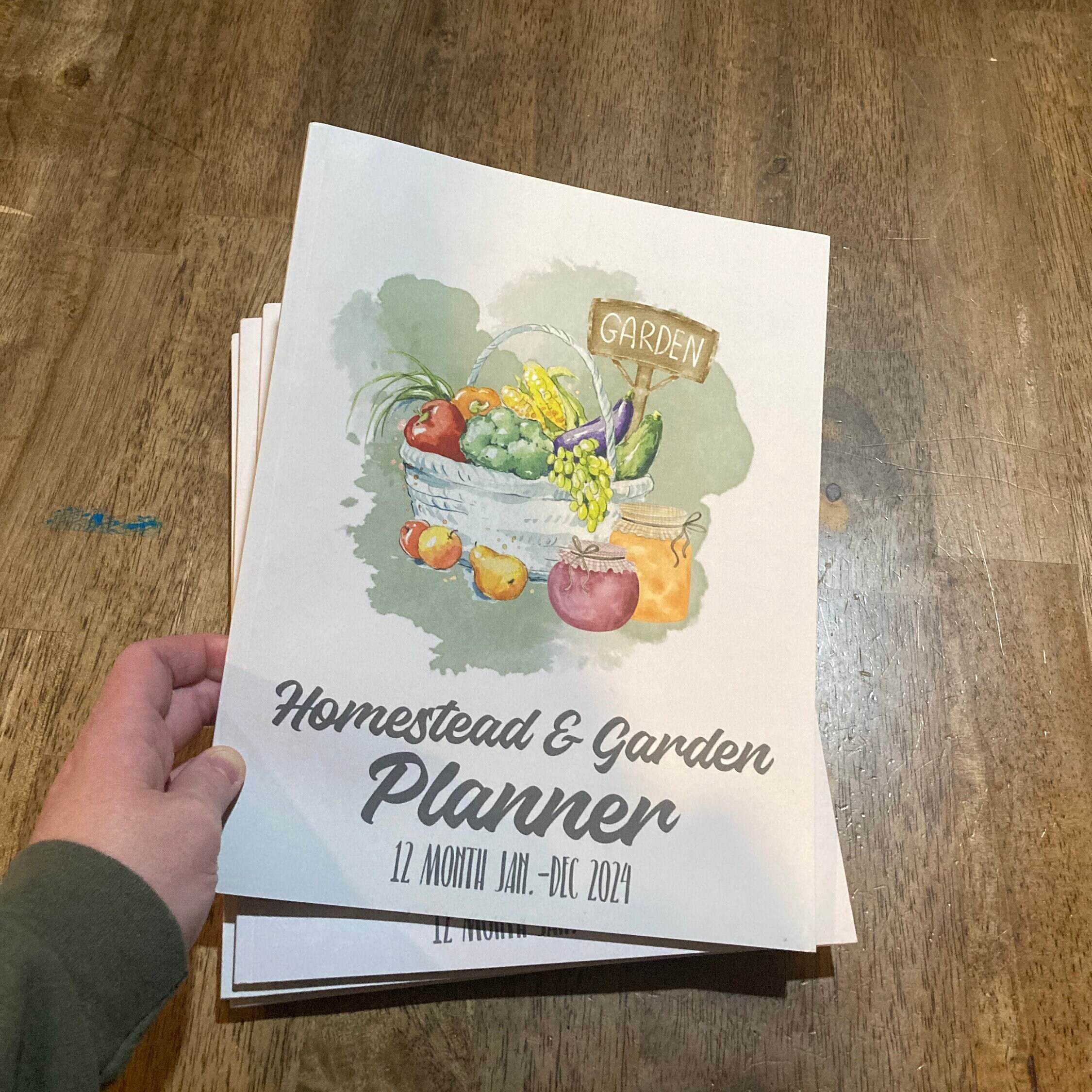 Homestead Planner 2024 Physical Planner for Homesteader Garden Planner ...