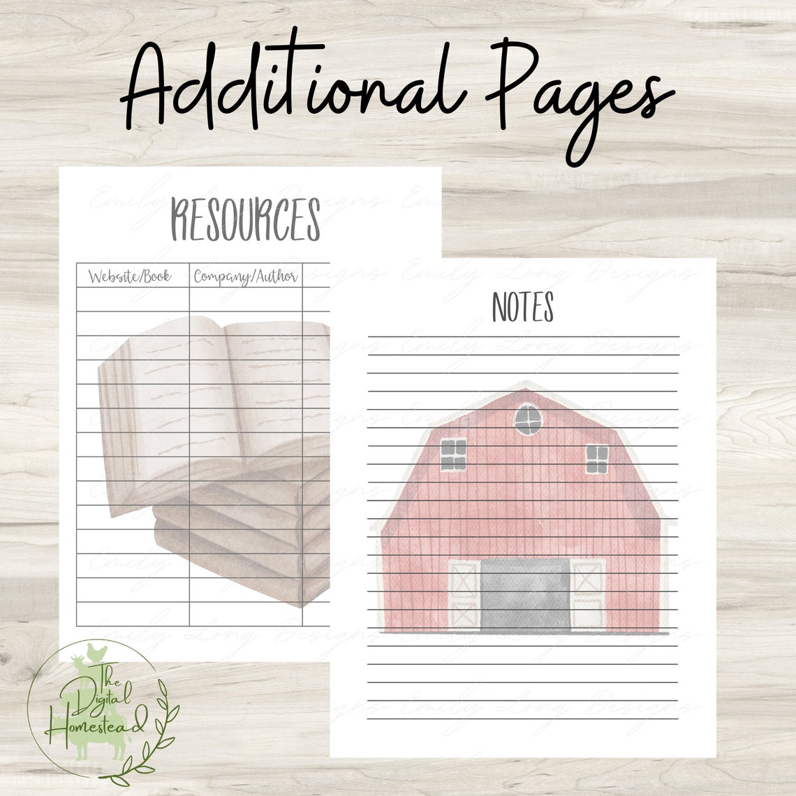 2026 Homestead Management Binder | Printable Homestead Planner ...