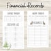 Printable Rabbit Record Keeping Journal | Rabbitry Log Printables ...