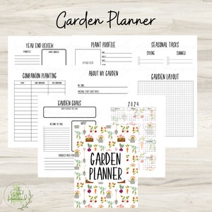 Student Planner for Gardening | 2025 Student Garden Planner | Garden ...