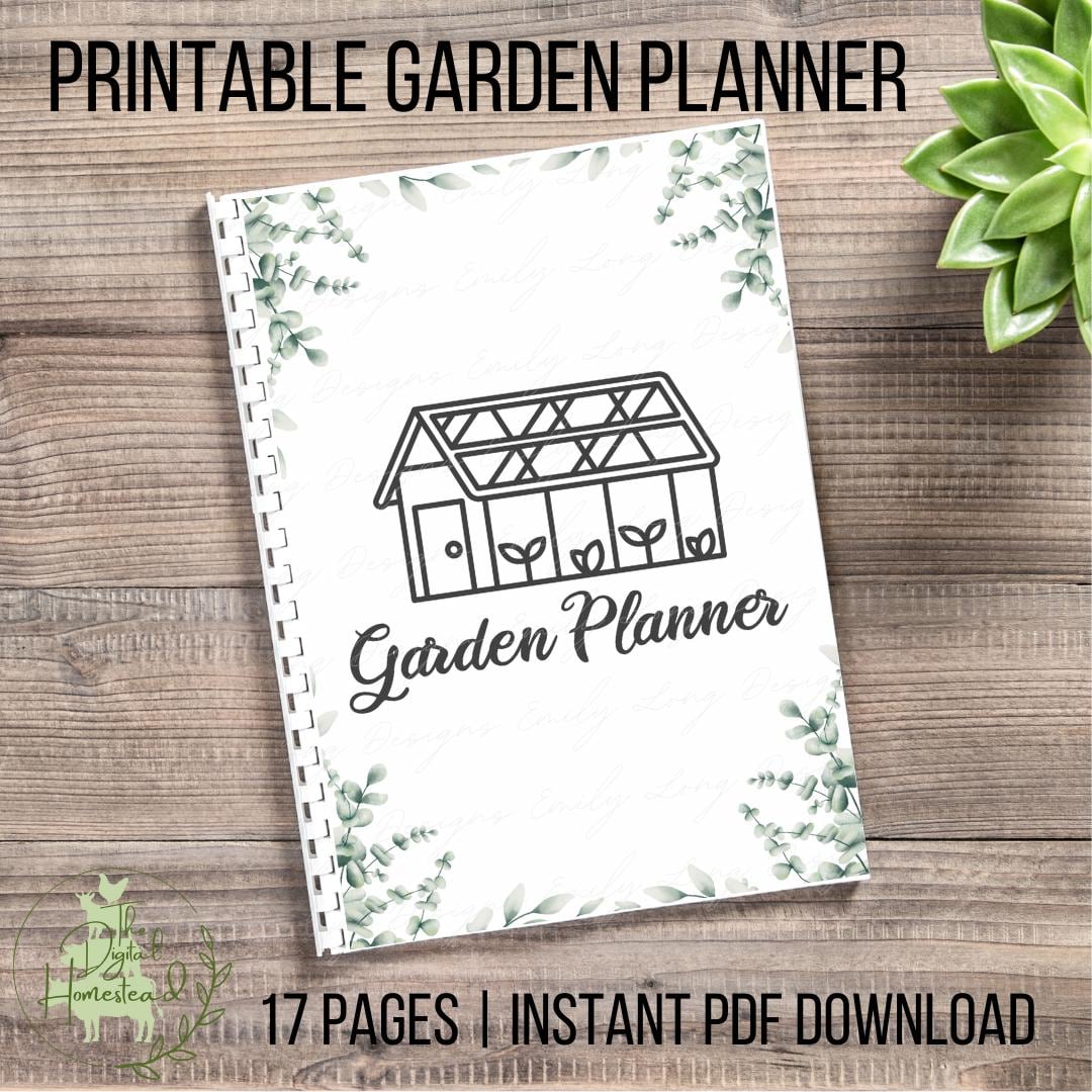 Printable Garden Planner | Printable Homestead Planner | A5 Garden ...