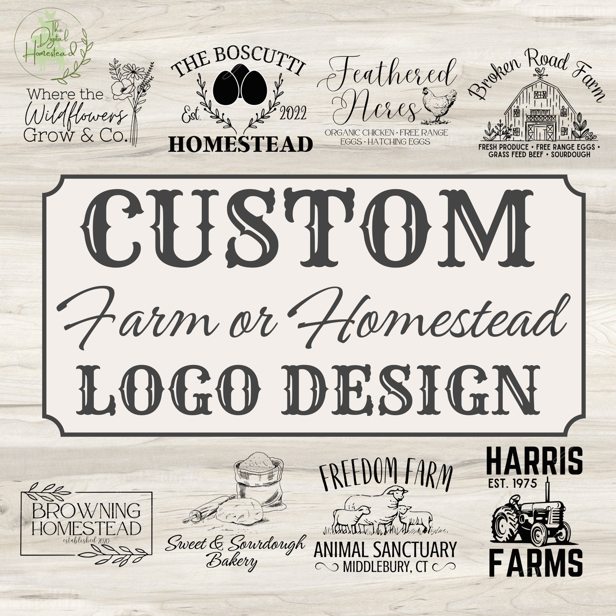 Rustic Looking Logo