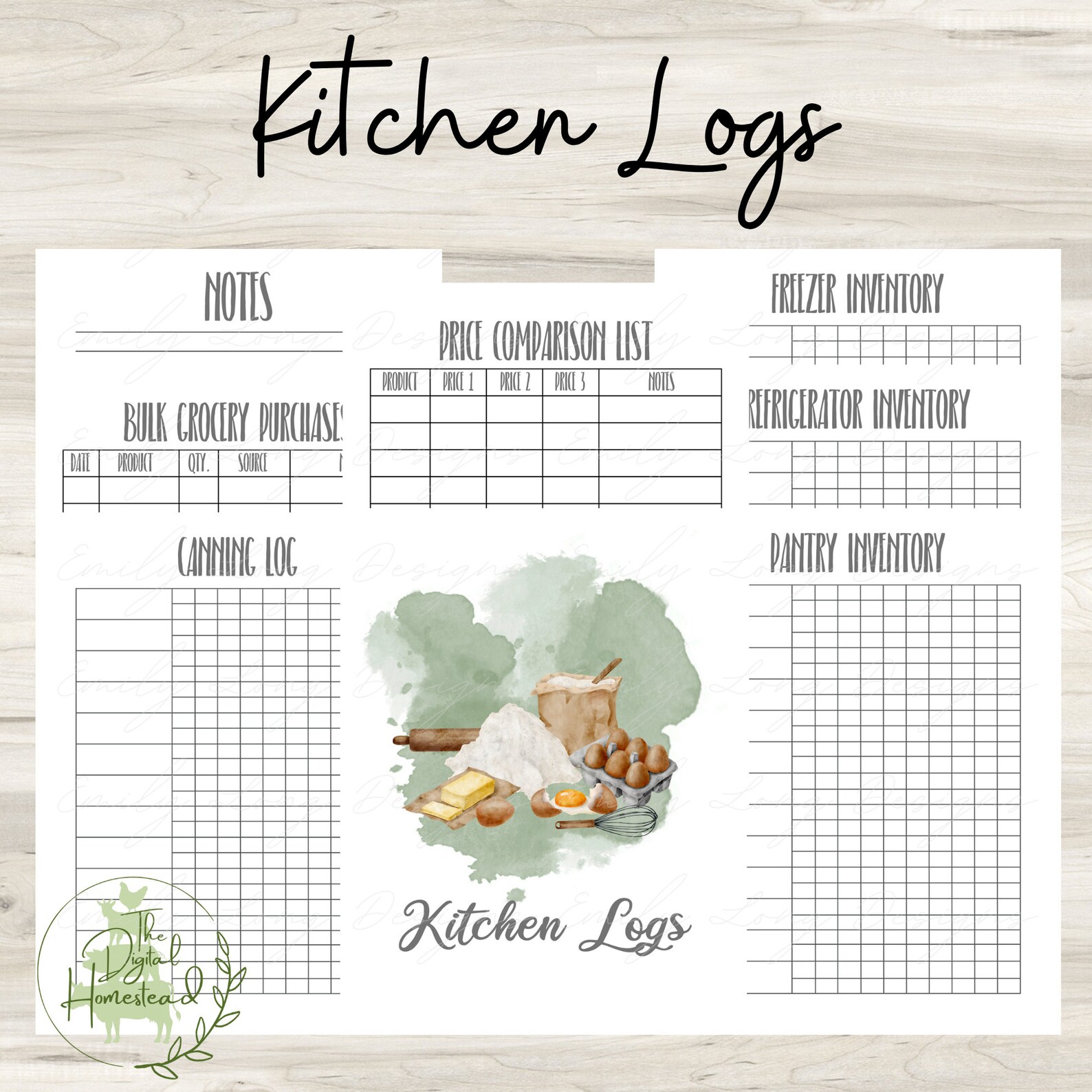 Printable Homestead Planner Printable Garden Planner A5 Garden Journal ...