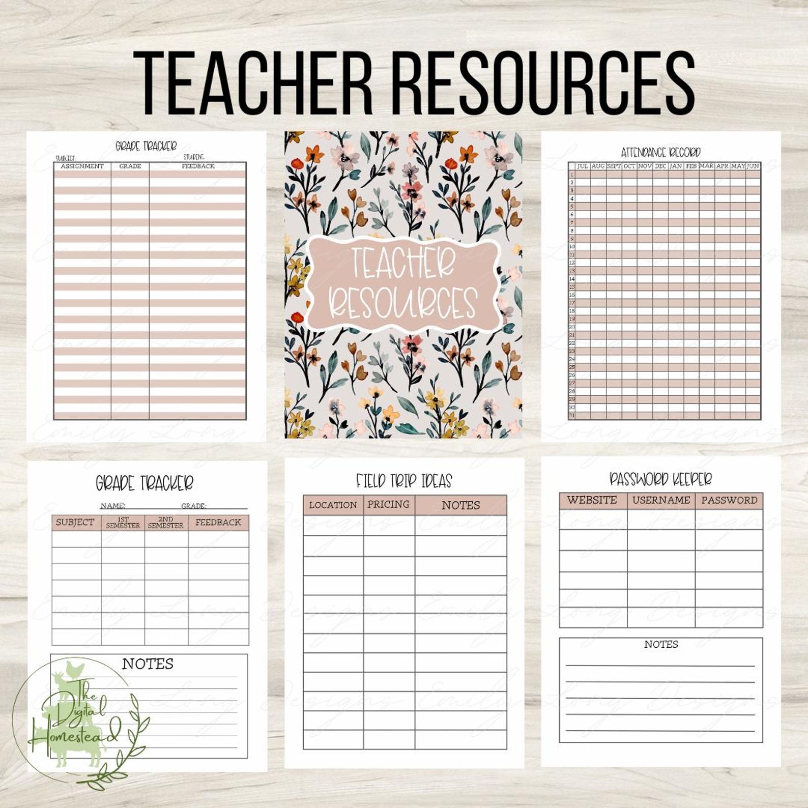 Homeschool Planner 2025-2026 | Printable Planner | Homeschooling ...