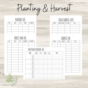 Printable Homestead Planner Printable Garden Planner A5 Garden Journal ...