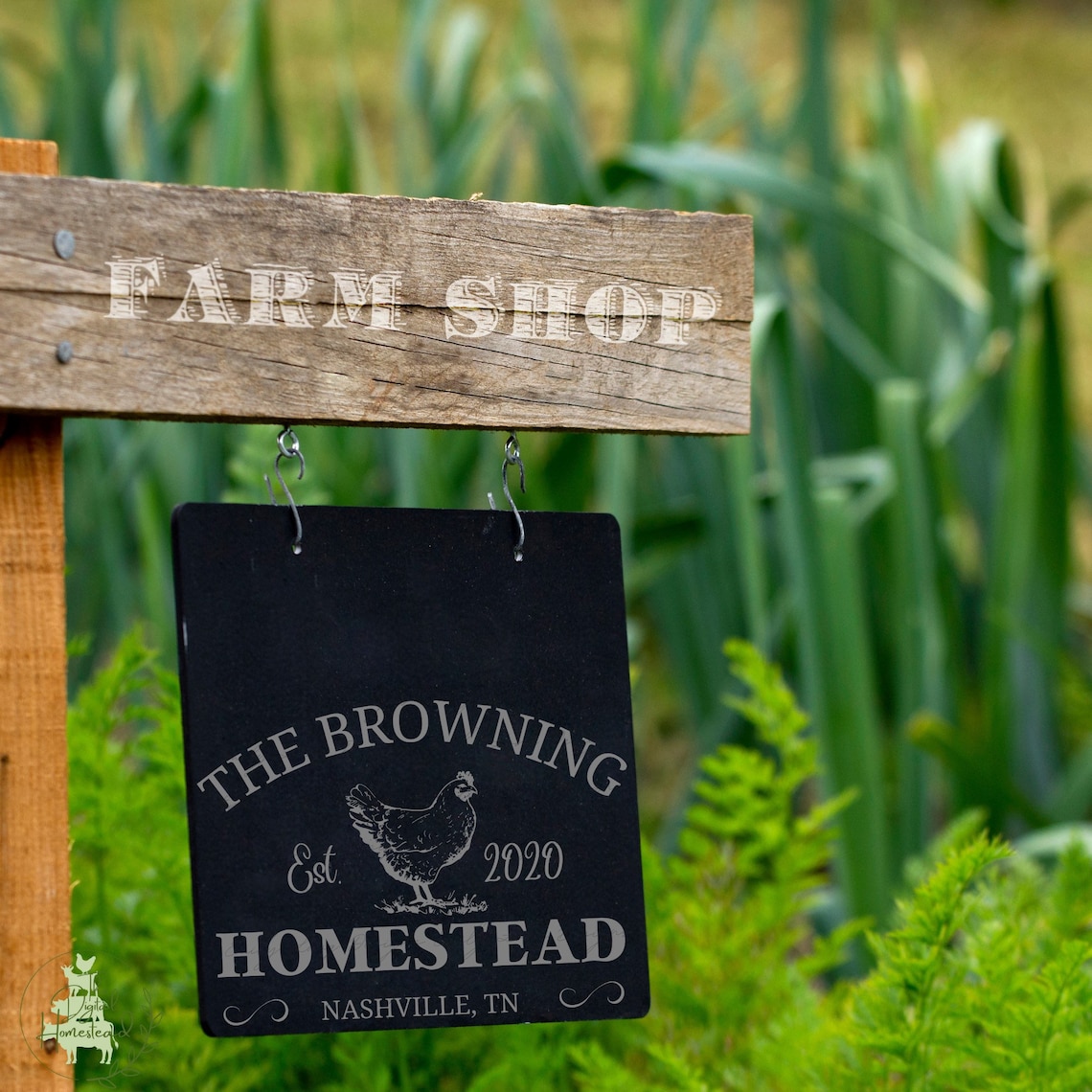 Pre-made Homestead Logo Homestead Sign Svg Homestead Logo | Etsy