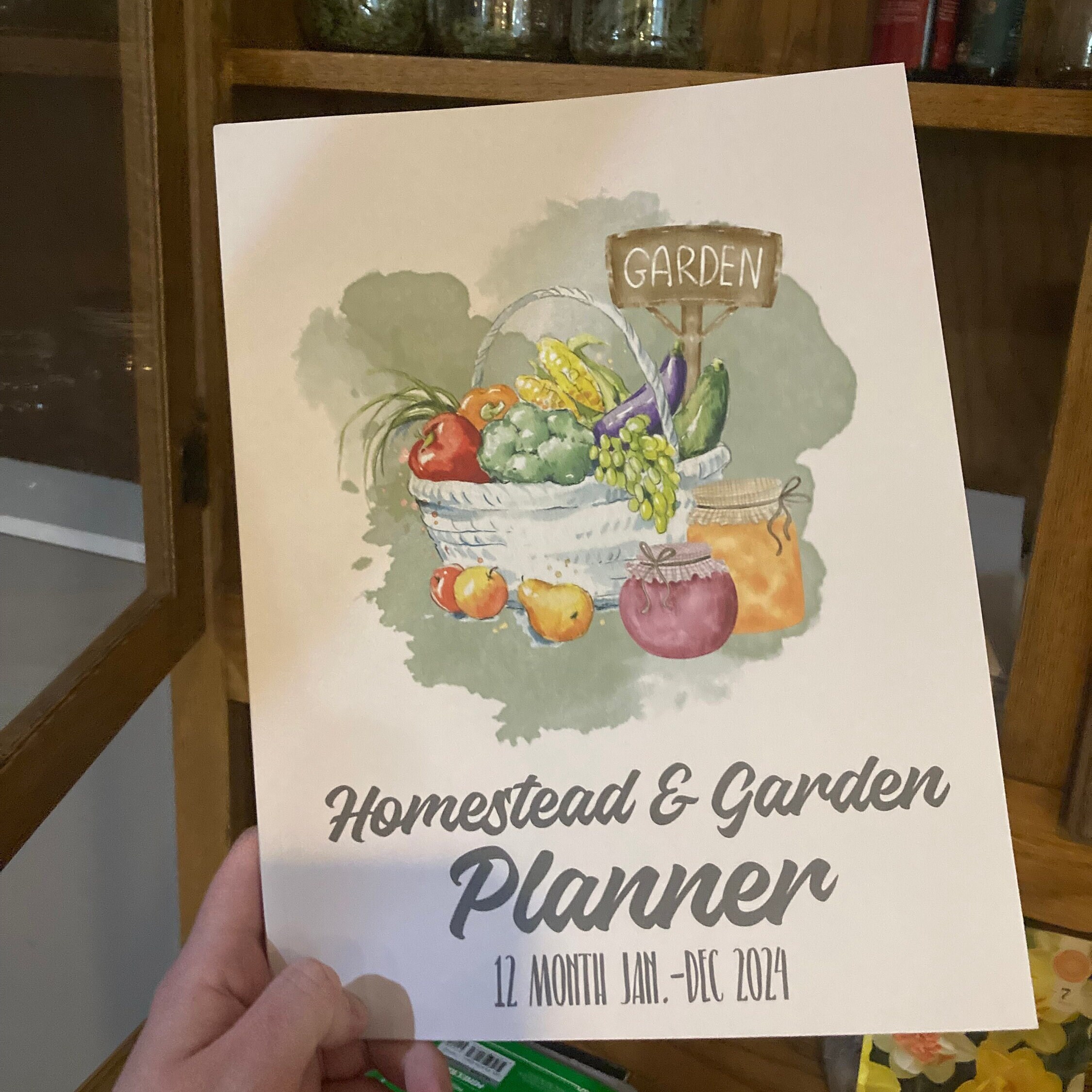 Homestead Planner 2024 Physical Planner for Homesteader Garden Planner ...