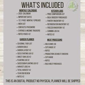 Printable Homestead Planner | 2025 Printable Garden Planner | A5 Garden ...