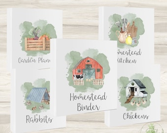 Ultimate Backyard Homestead Printable Kit Garden Planner - Etsy