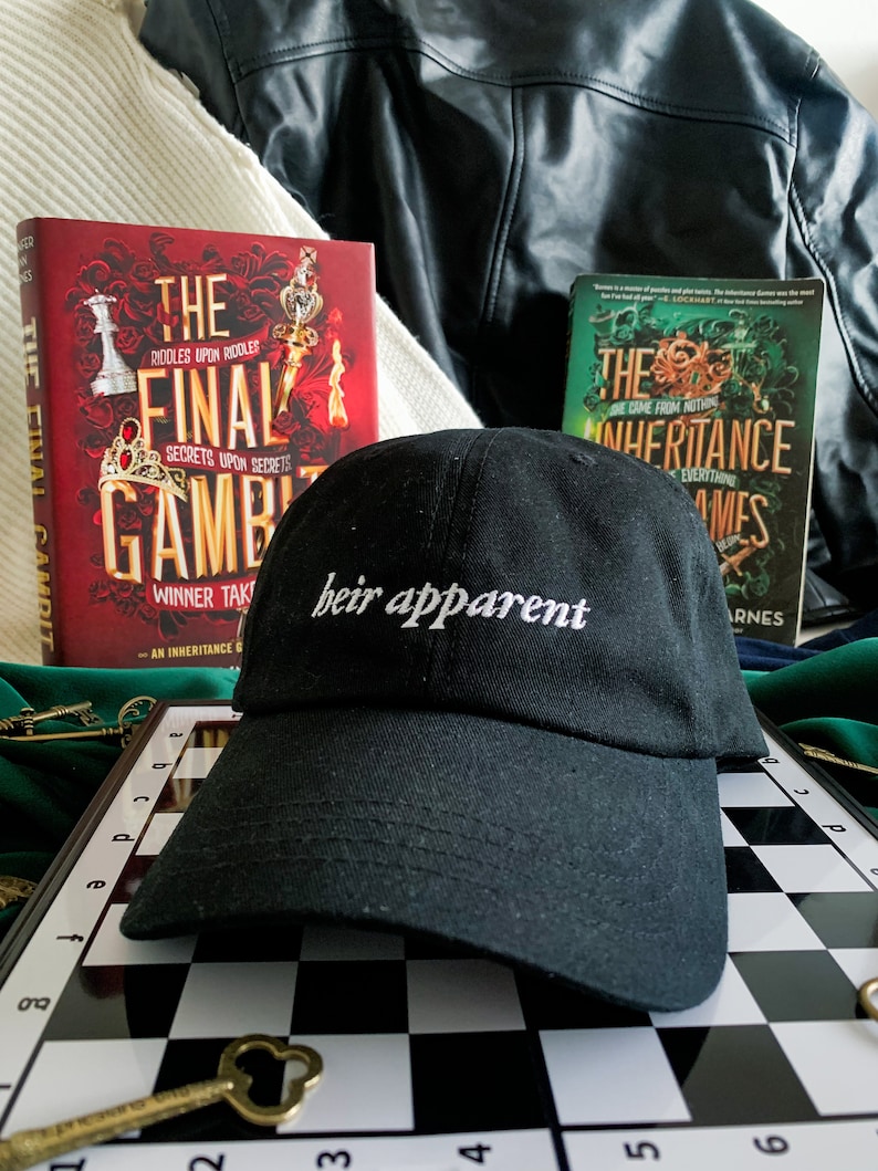 The Inheritance Games Heiress and Heir Apparent Embroidered - Etsy