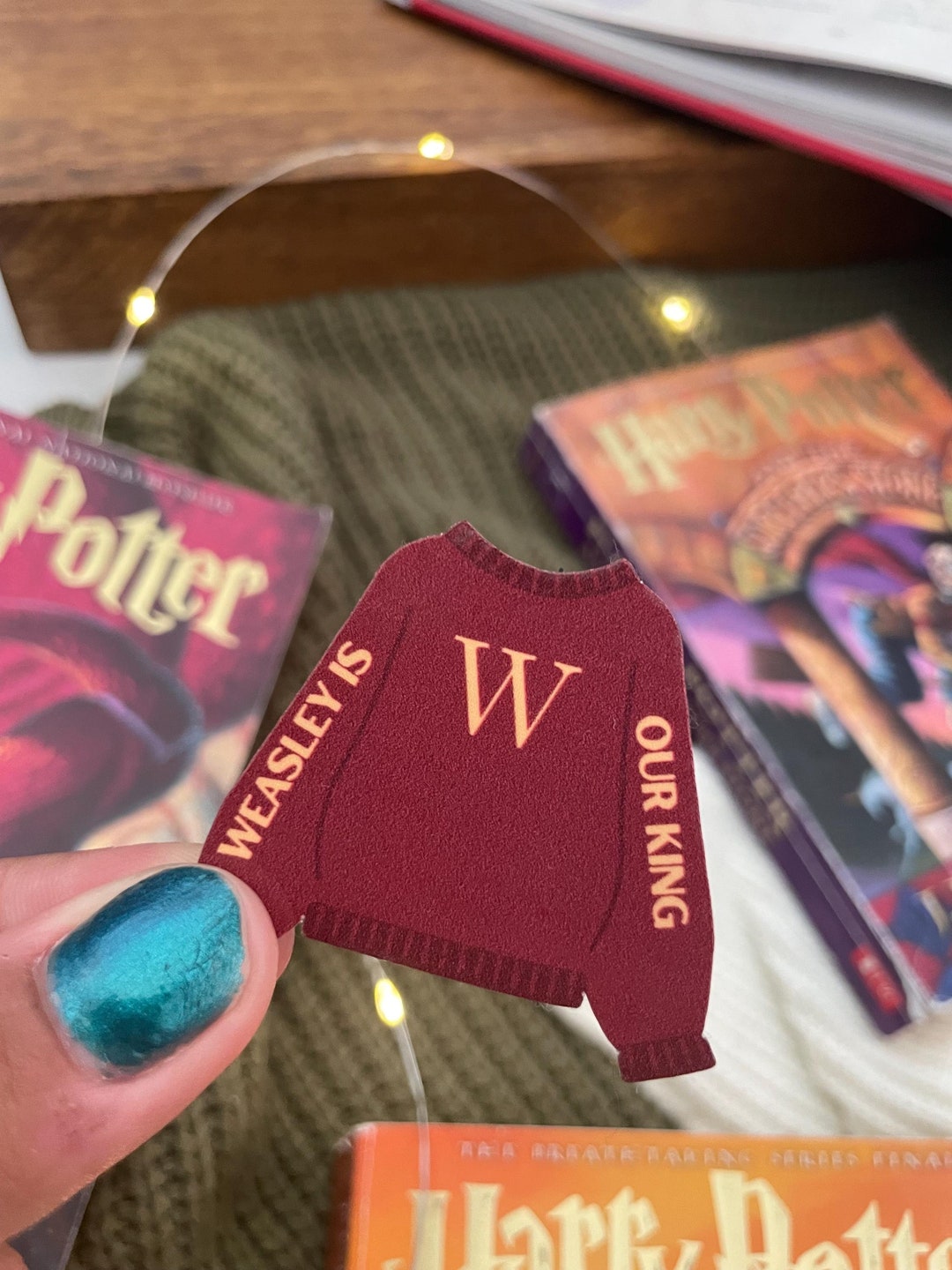 Weasley is Our King Waterproof Sticker | Potterhead Stickers, Laptop ...