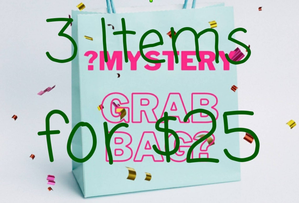 Mystery Bag Blind Bag Grab Bag Surprise Mystery Tee - Etsy