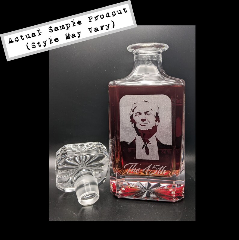 Clint Eastwood Retirement Decanter Set Conservative Gift Custom ...