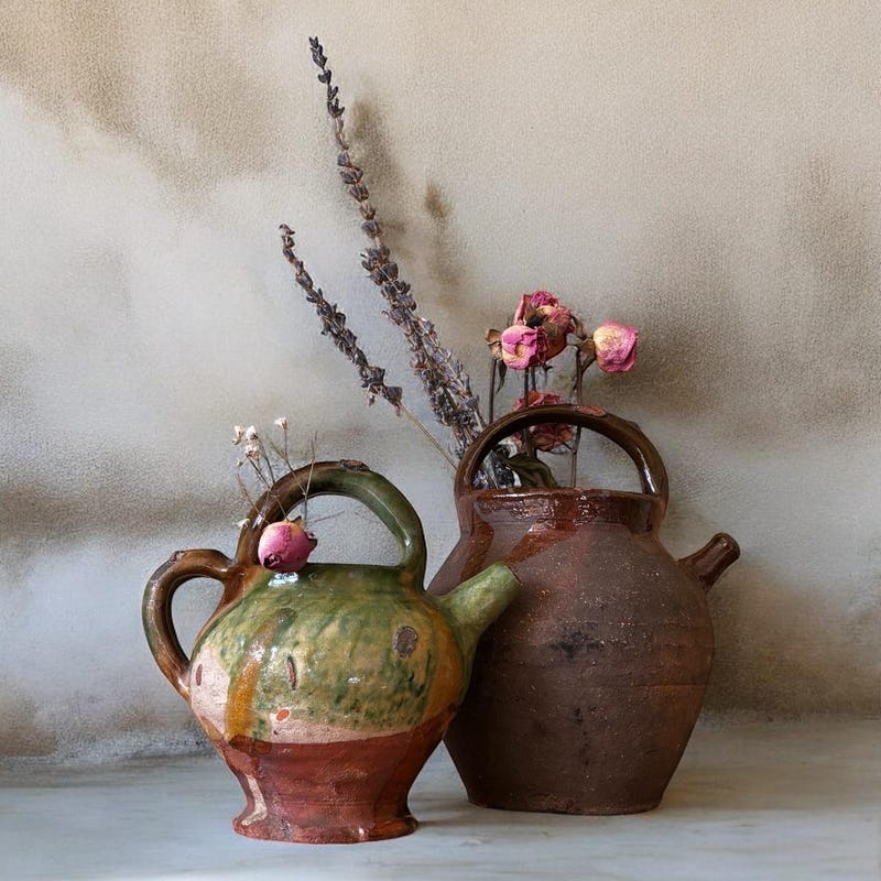 French Pottery Gargoulette - Etsy