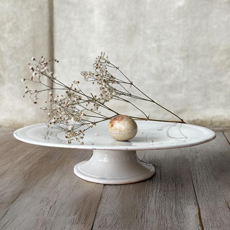 French Ironstone Pedestal - Etsy