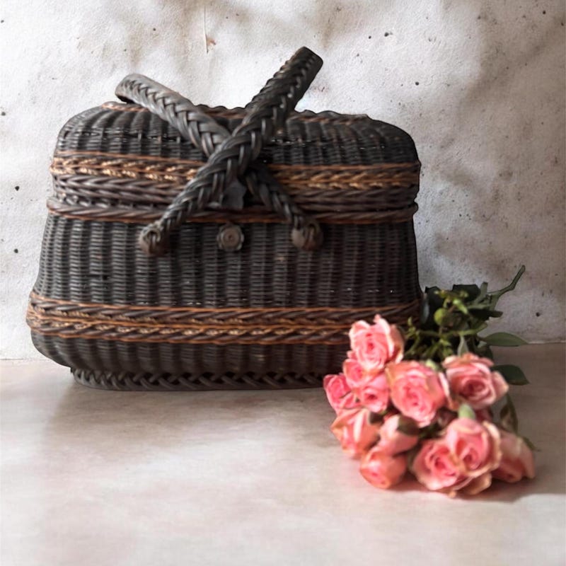 Antique French Panier - Etsy