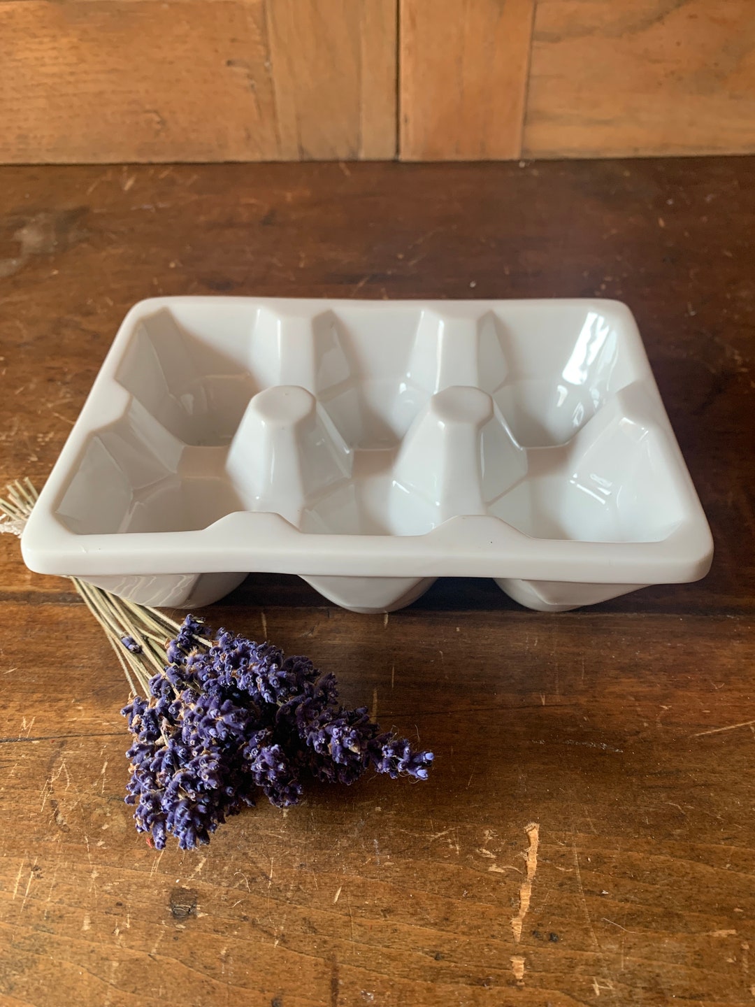 Vintage French White Ironstone Egg Rack White Egg Tray - Etsy