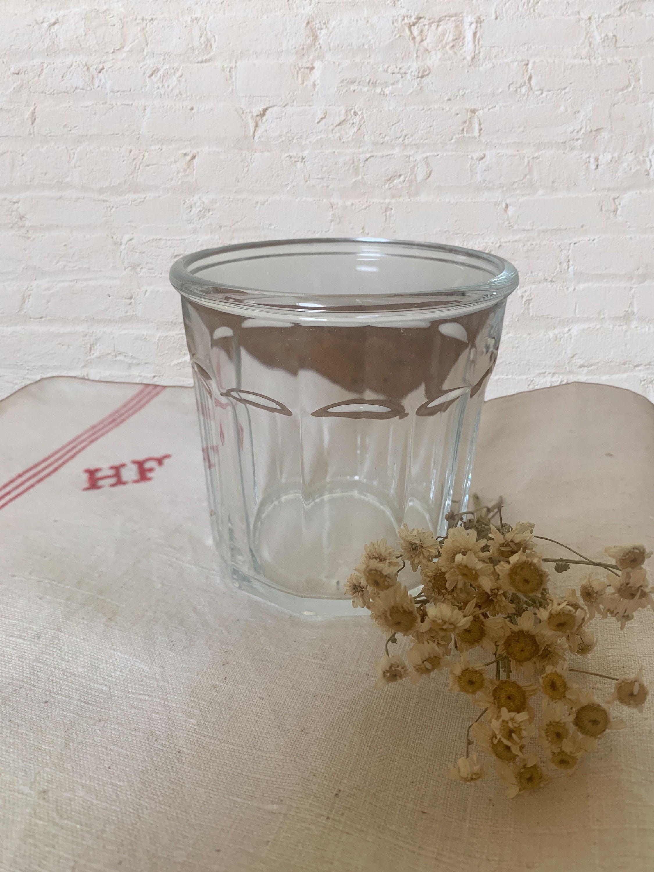 Set of 2 French Antique Glass Jam Jars, French Jelly Jars, French ...