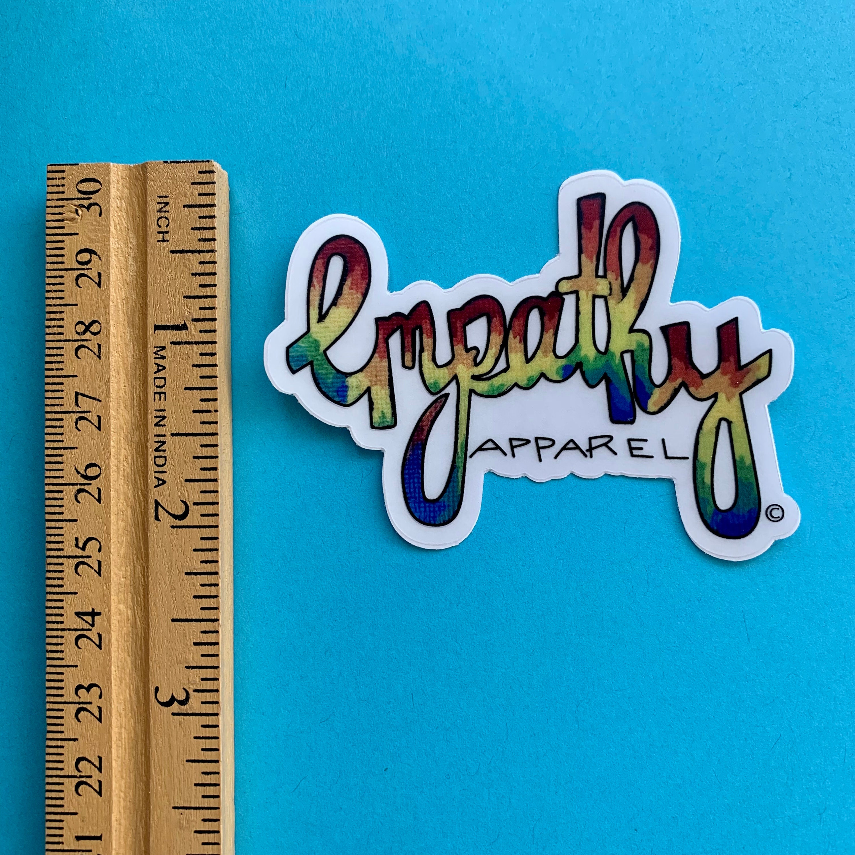 Clear Empathy Apparel Logo Sticker Stickers, Labels & Tags Paper Bumper ...