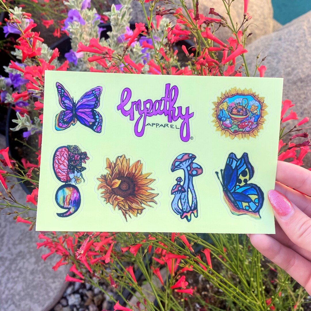 Empathy Earth Sticker Sheet - Etsy