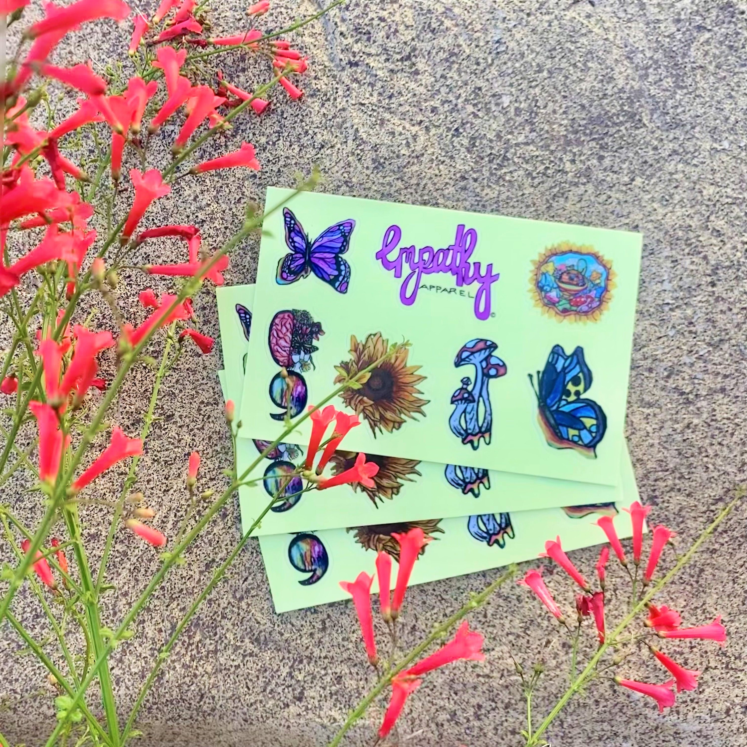 Empathy Earth Sticker Sheet - Etsy