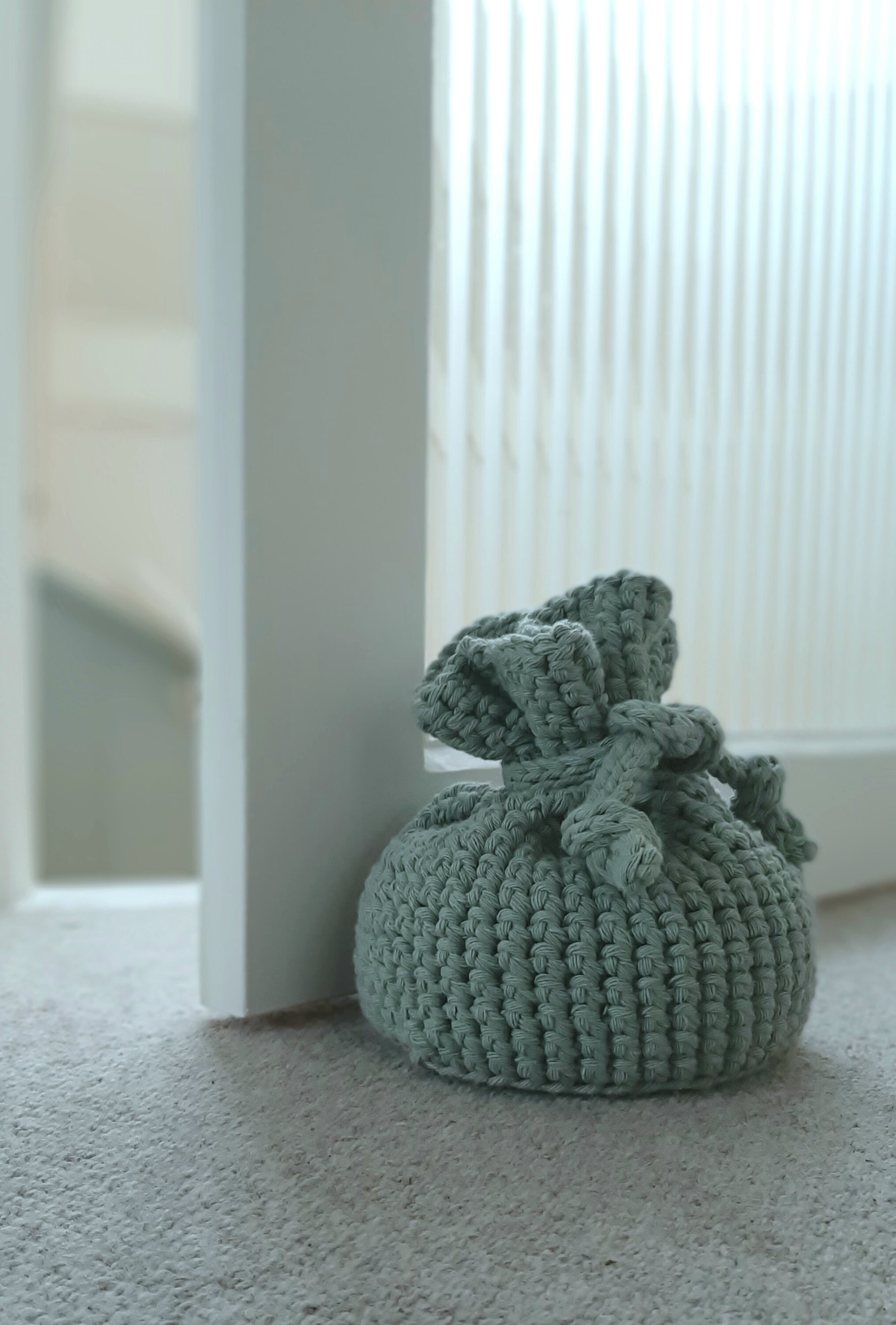 Digital Crochet Pattern Door Stopper 'rome' - Etsy