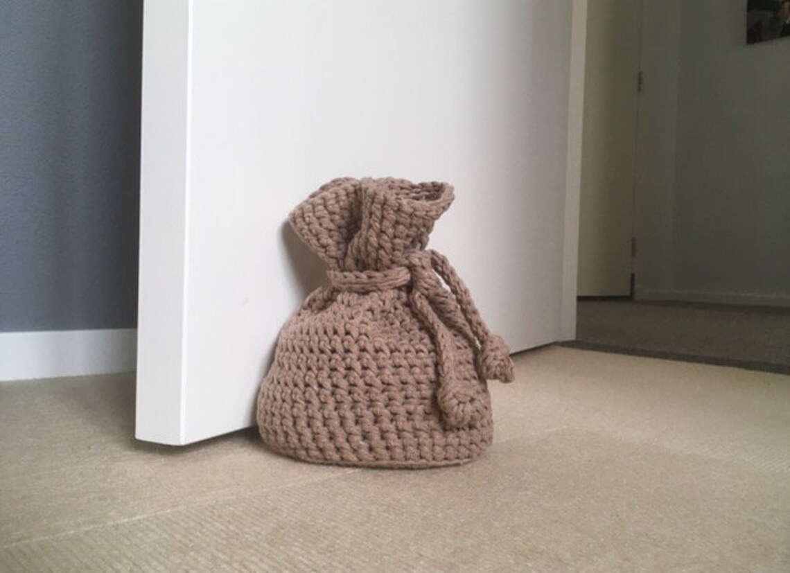 Digital Crochet Pattern Door Stopper 'rome' - Etsy