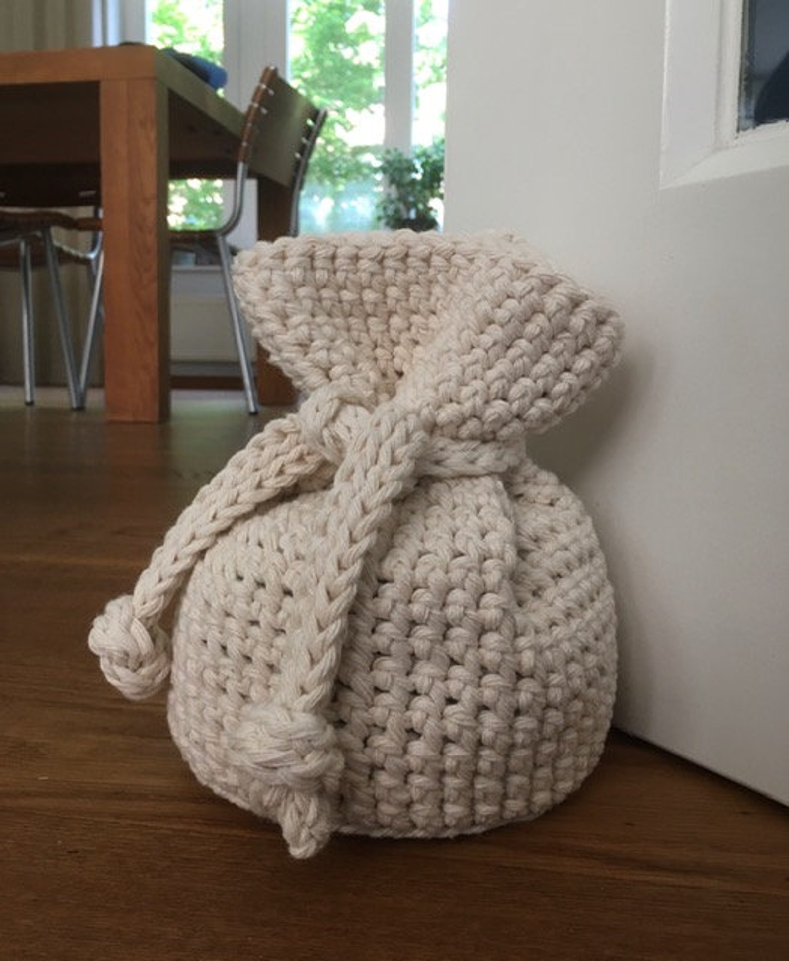 Digital Crochet Pattern Door Stopper 'rome' - Etsy