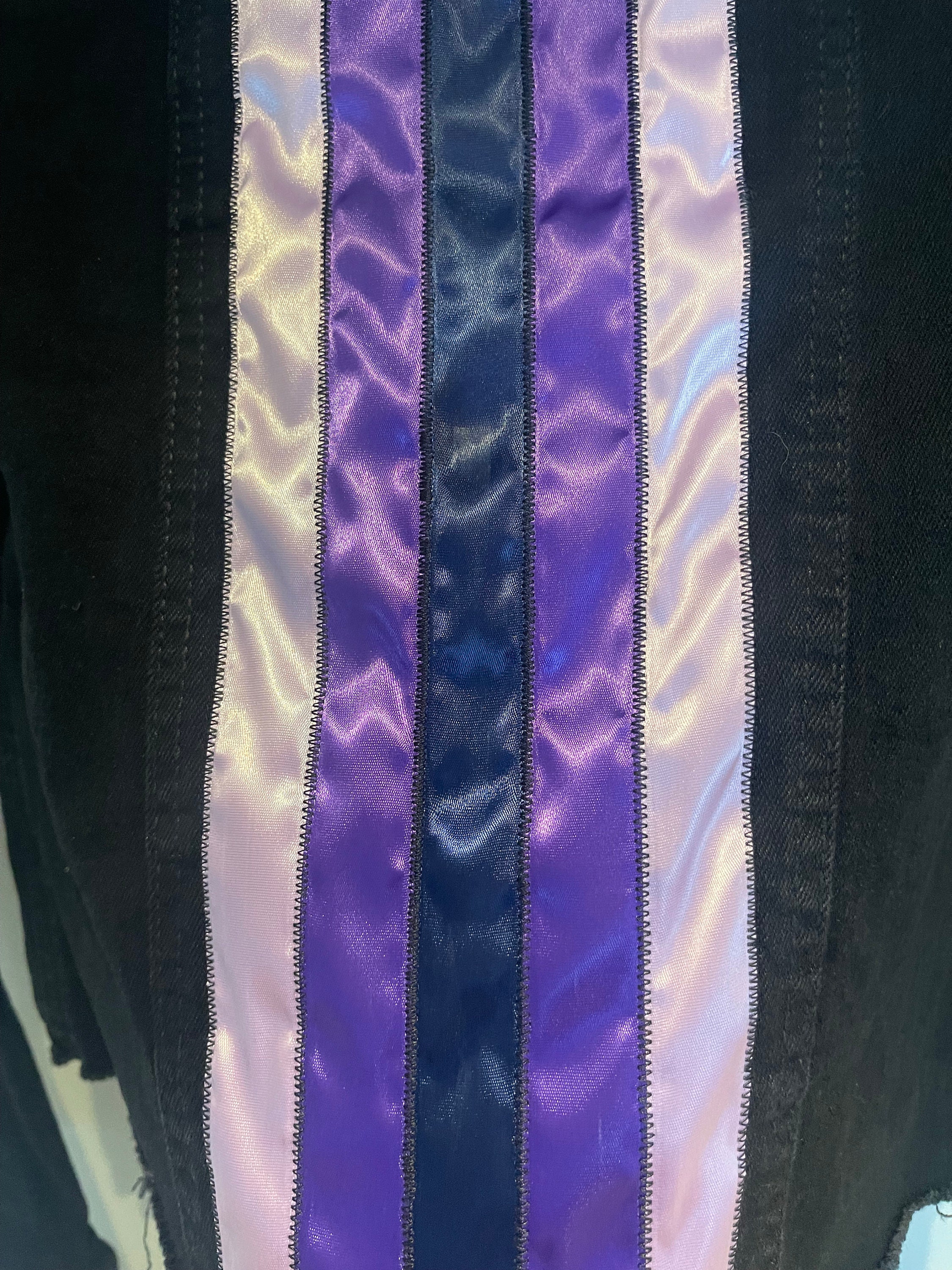 Indigenous Small Ribbon Jean Jacket - Etsy