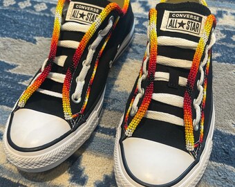 Beaded Converse - Etsy