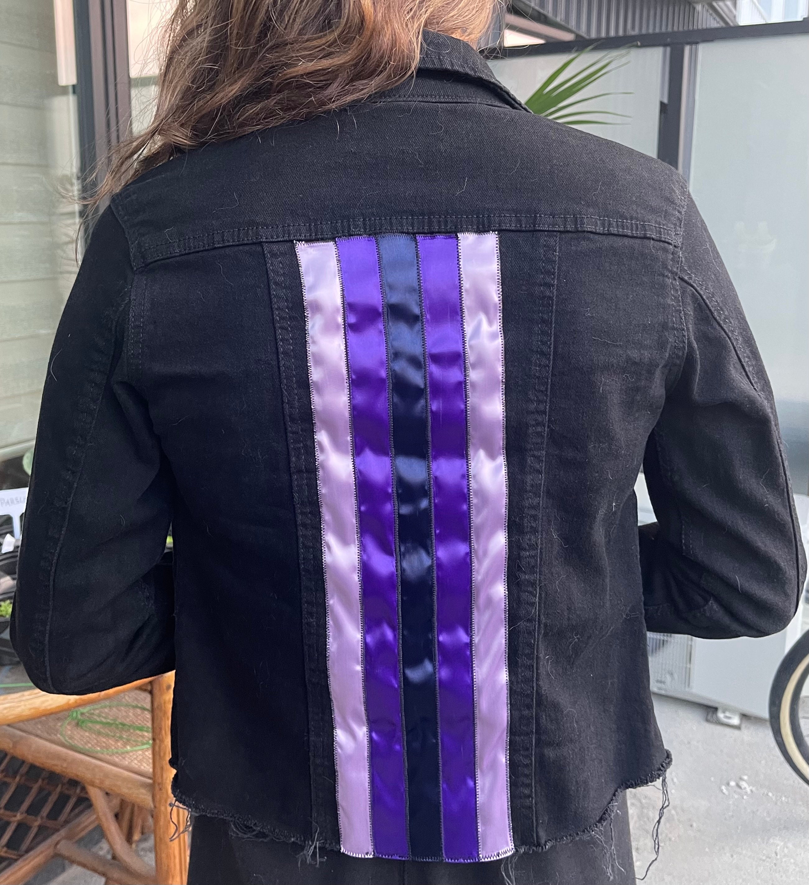 Indigenous Small Ribbon Jean Jacket - Etsy