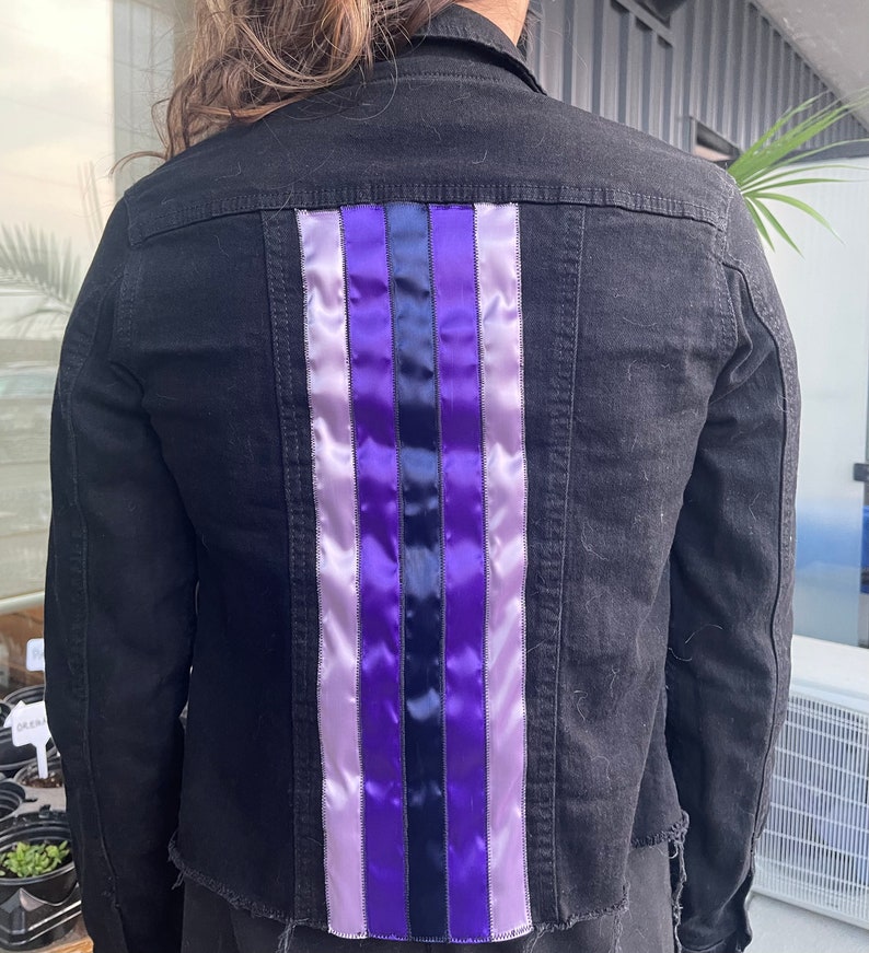 Indigenous Small Ribbon Jean Jacket - Etsy