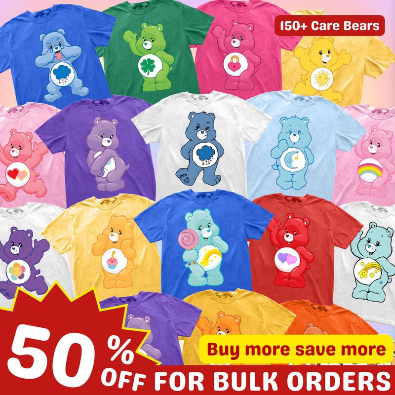 Carebears Custom Png - Etsy