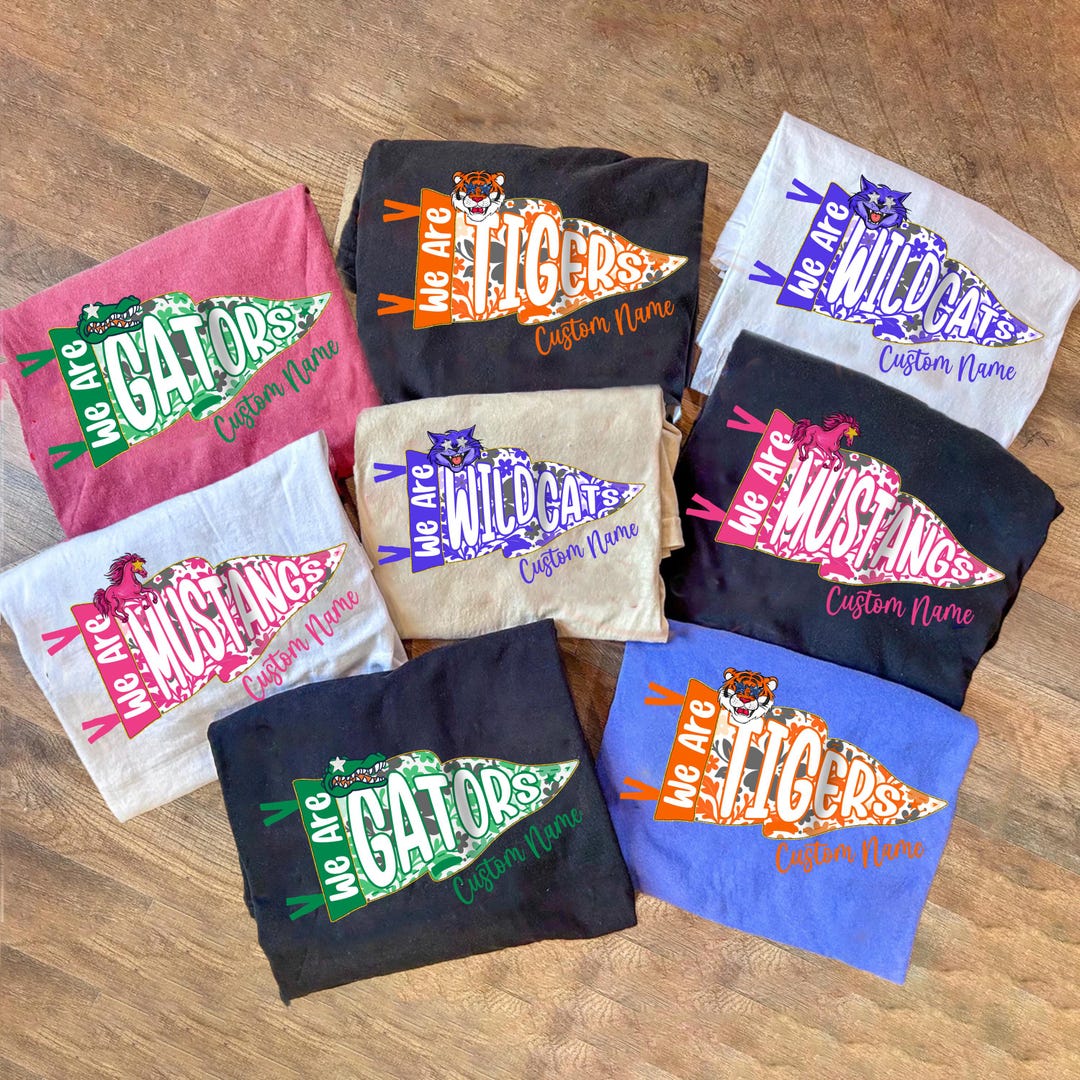 We Are the Pennant Mascot Shirt, Favorite Team Shirt, Go Fight Win ...