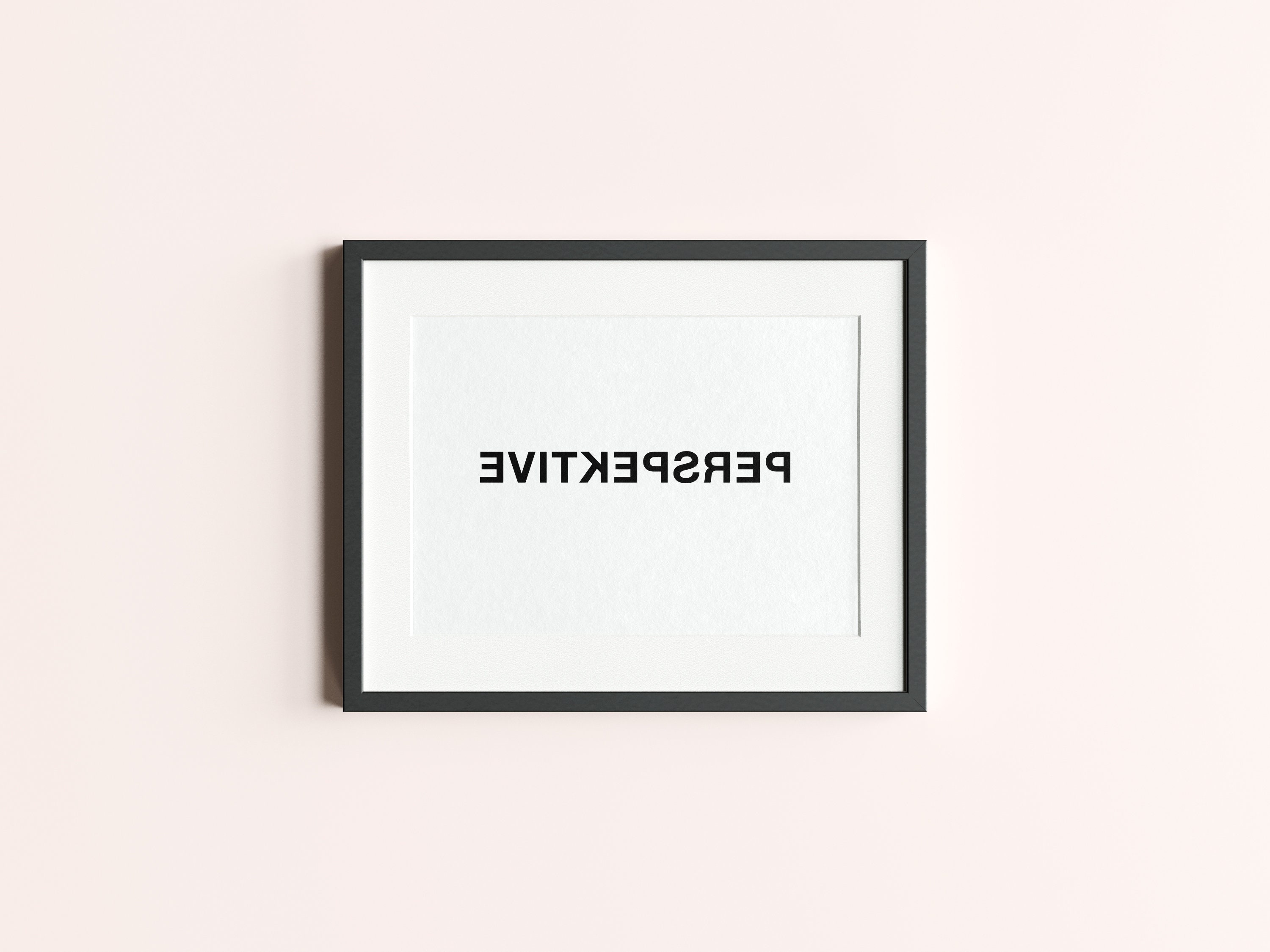 Perspective Posters Poster Print Typography Wall Art Inspiration ...