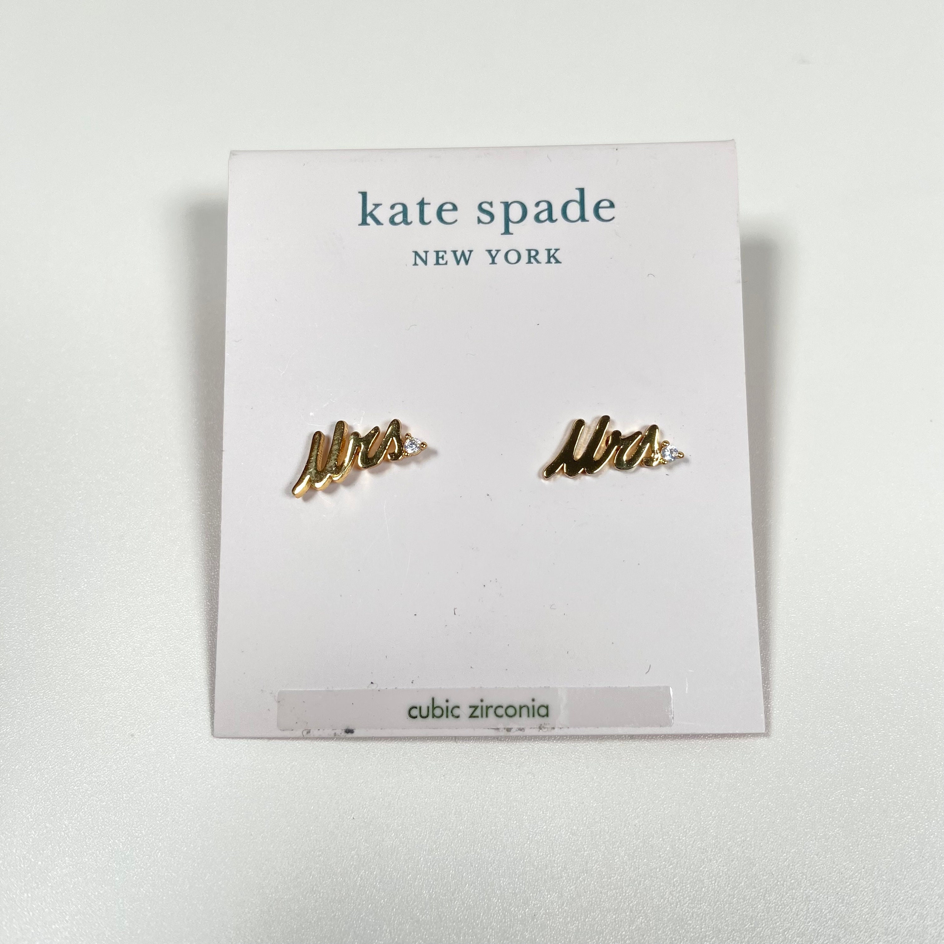 Mrs earrings kate spade store